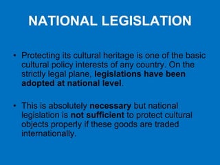Marina Schneider - Best practices on legal protection of cultural ...