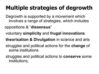 Introduction to Degrowth | PDF