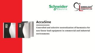 Schneider | AccuSine | Schneider products Suppliers in Vadodara | PDF
