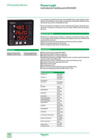 Schneider electric cap6 | PDF