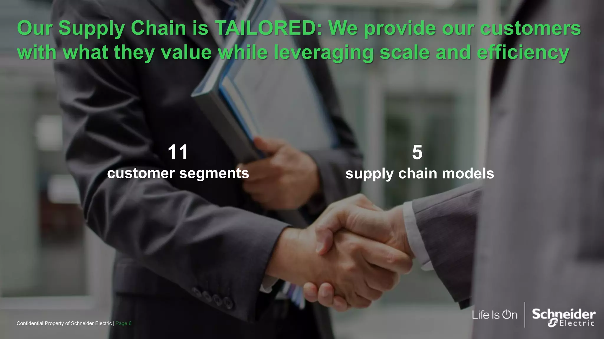 Schneider Electric Presentation at Supply Chain Insights Global Summit ...