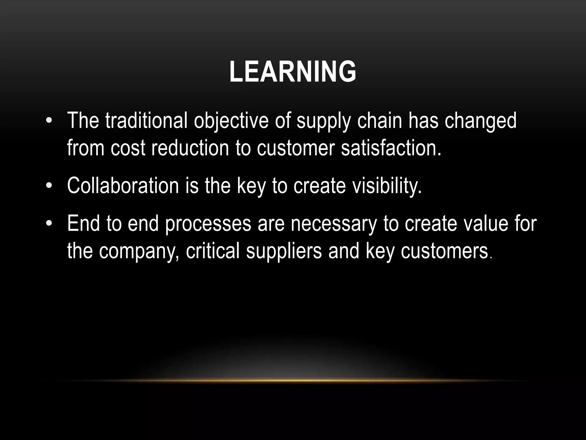 Schneider electrics – a global vision of supply chain excellence | PPT
