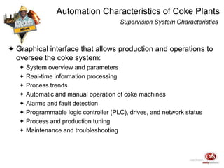 Advanced Supervision System for Coke Plants | PPTX