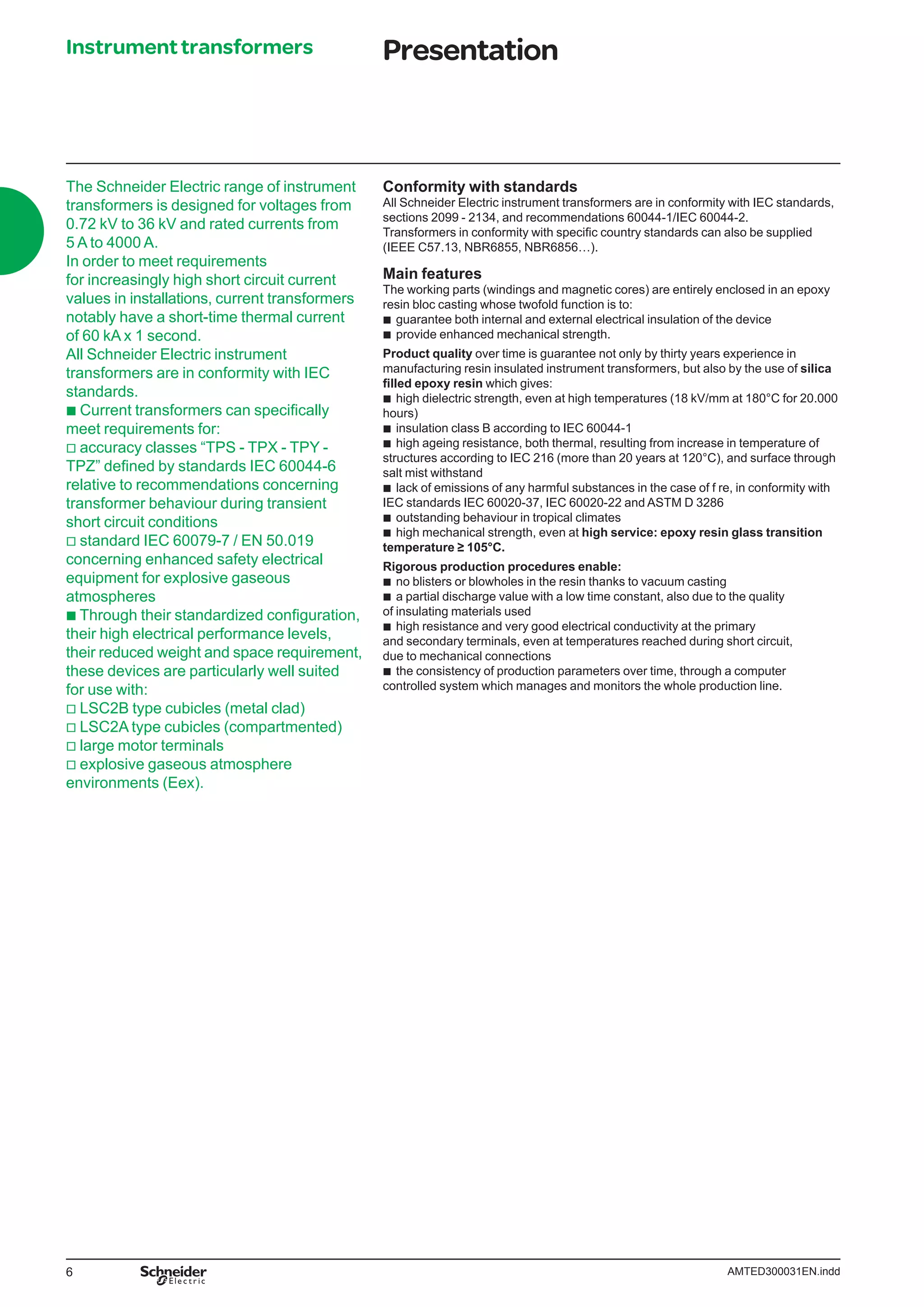 Schneider electric tc indoor | PDF
