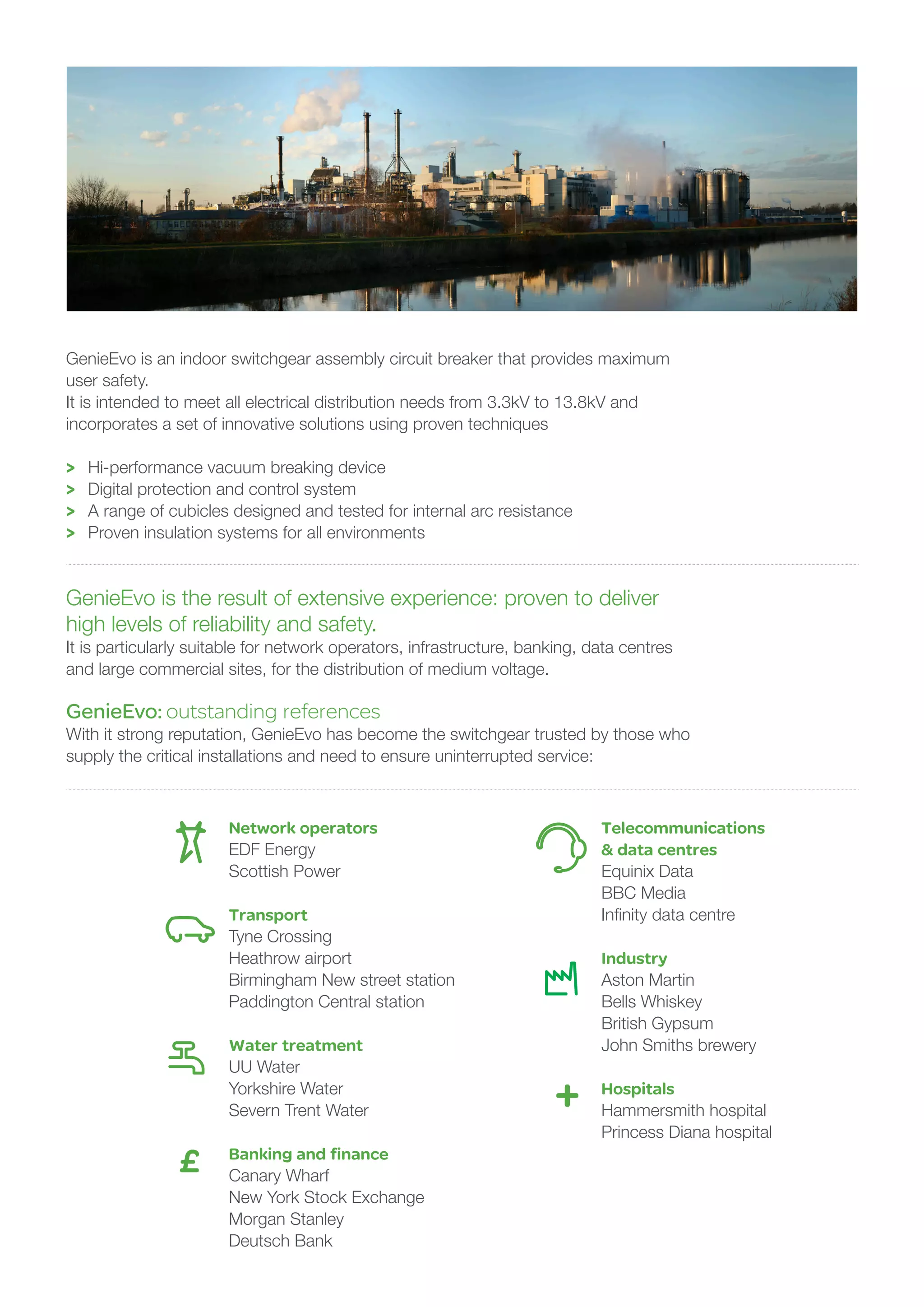 Schneider GenieEvo MV Modular Switchboard (13.8kV) | PDF