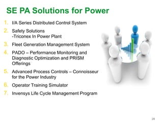 Schneider process automation power industry solutions | PPT