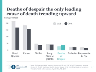 Deaths of Despair: A Clarion Call for State Action | PPTX