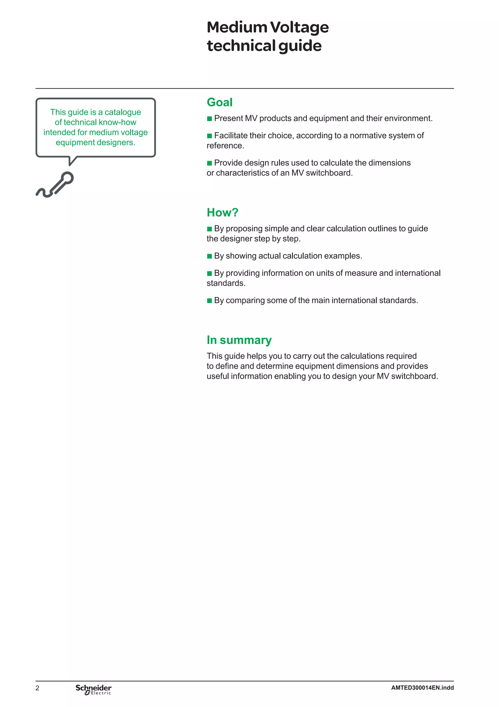Schneider Technical Guide - Medium Voltage Equipment Designers | PDF