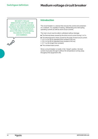 Schneider Technical Guide - Medium Voltage Equipment Designers | PDF