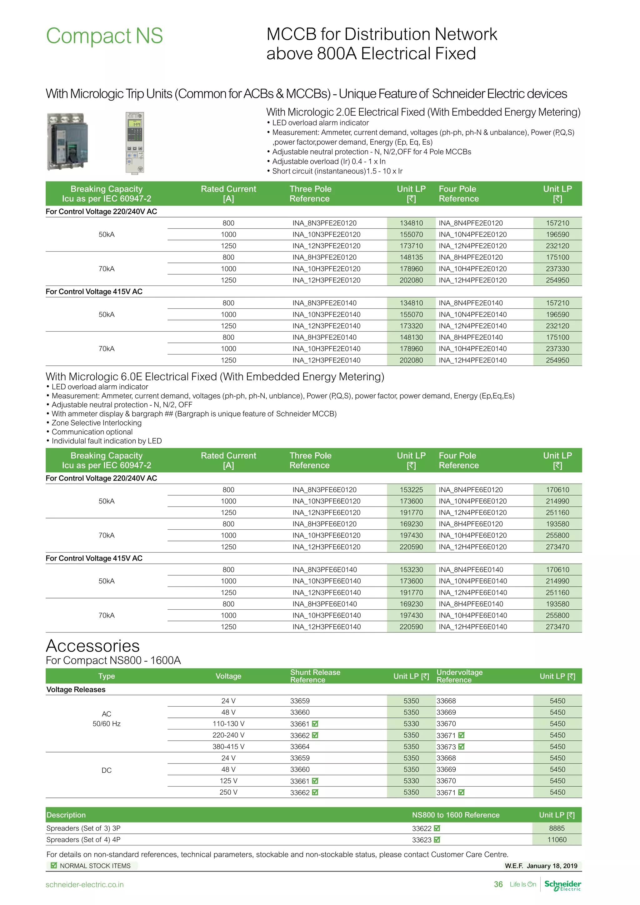 Schnieder mccb li st | PDF