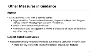 Interpretation of Human Abuse Potential Studies and Clinically ...