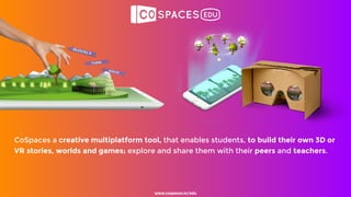 Manuela Schoesser (CoSpaces by Delightex): Create Virtually Anything in ...