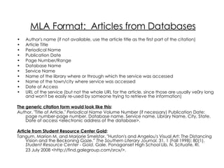Scholarly vs Popular Sources | PPT