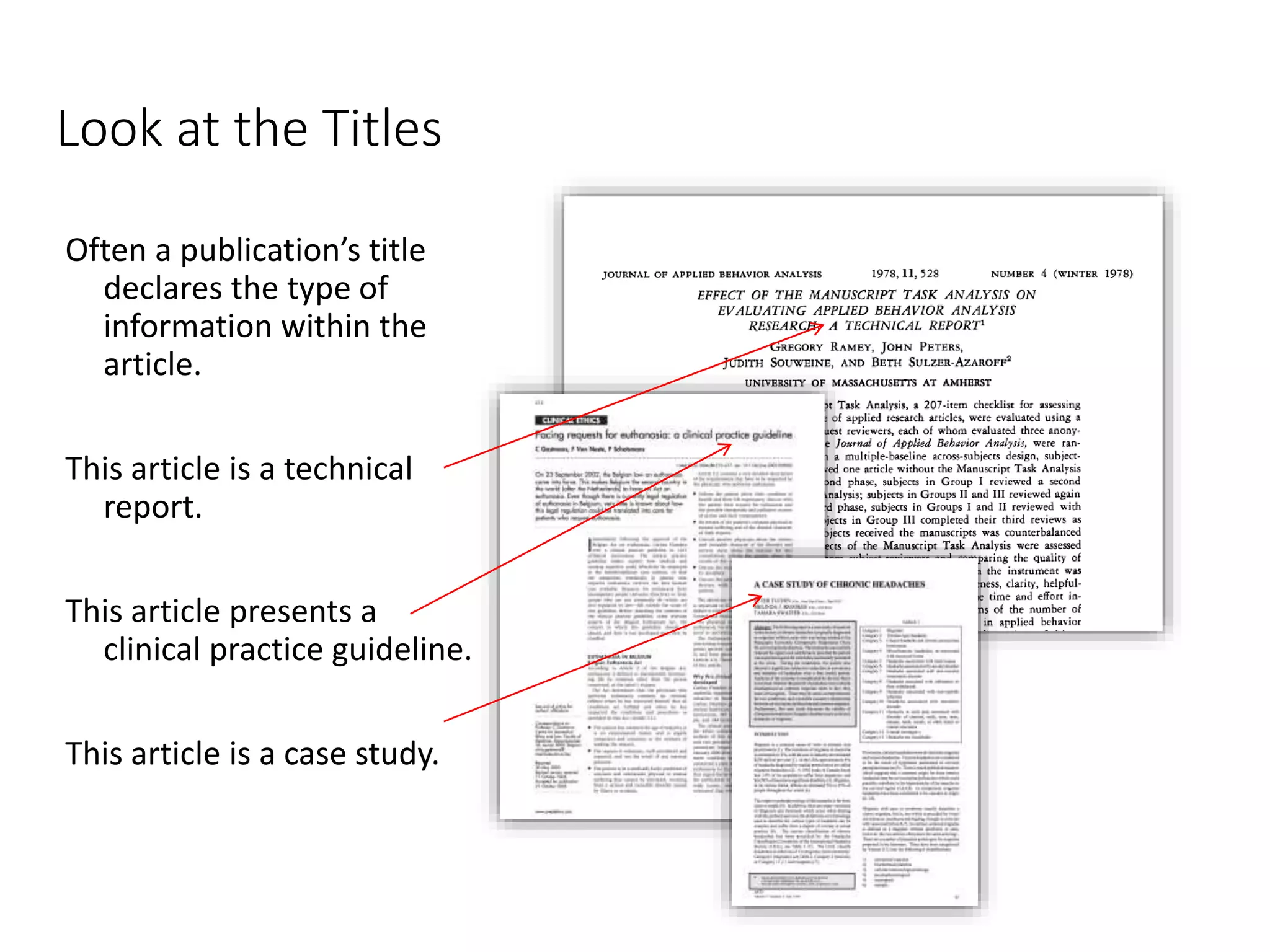 Anatomy of a Scholarly Journal Article | PPT
