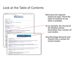 Anatomy of a Scholarly Journal Article | PPT