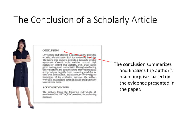 Anatomy of a Scholarly Journal Article | PPT
