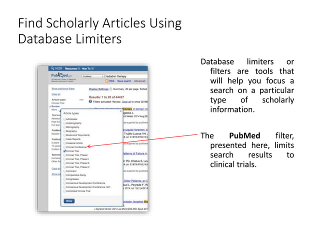 Anatomy of a Scholarly Journal Article | PPT