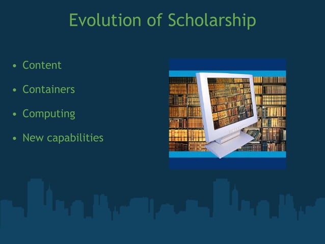 Scholarly communication landscape | PPT