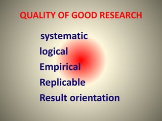 Scholarly writing and publishing research articles | PPTX