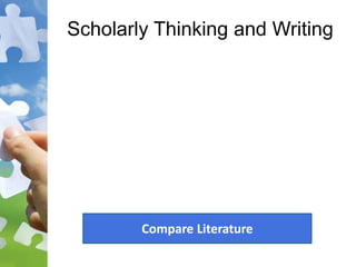 Scholarly writing presentation | PPTX