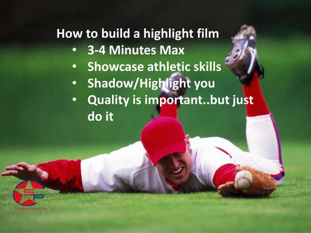 Scholarpreps why your highlight video is so important | PPTX