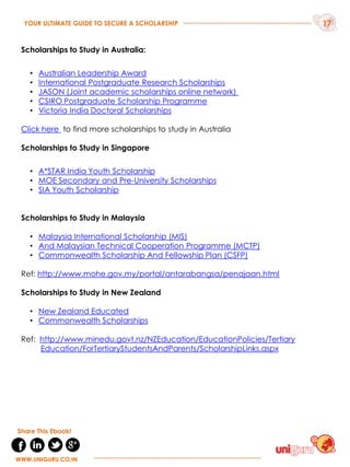 Scholarship guide | PDF