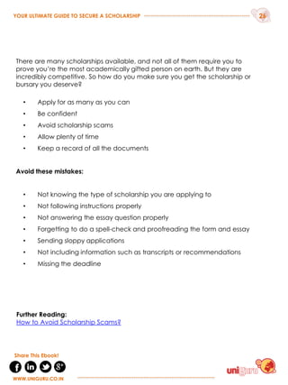 Scholarship guide | PDF