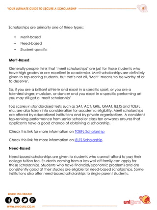 Scholarship guide | PDF