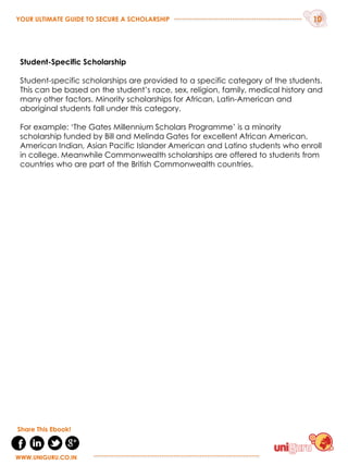Scholarship guide | PDF