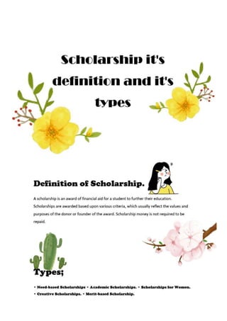 Scholarship assignment view | DOCX