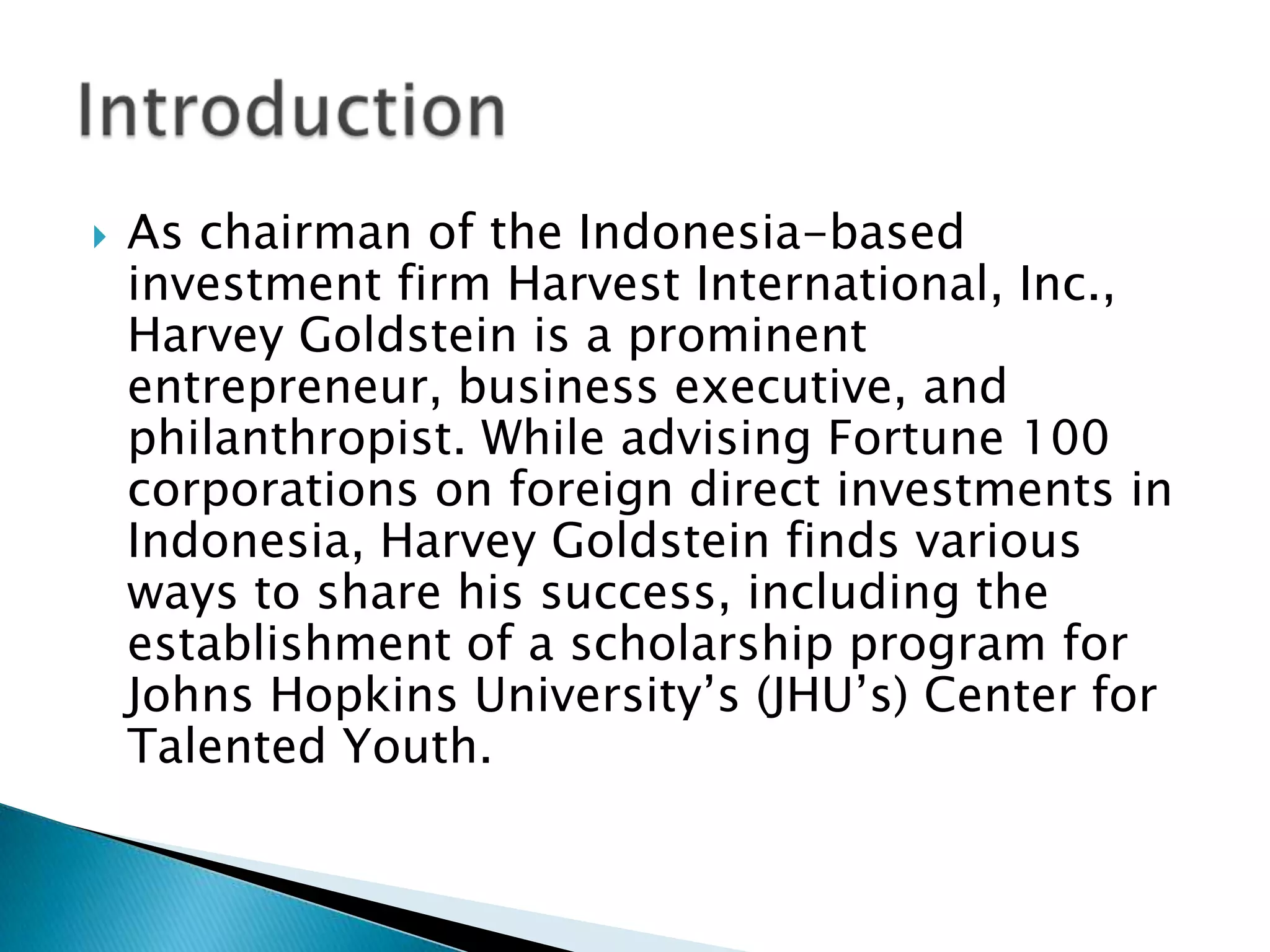 Scholarship Available for John Hopkins’ Centre for Talented Youth | PPTX