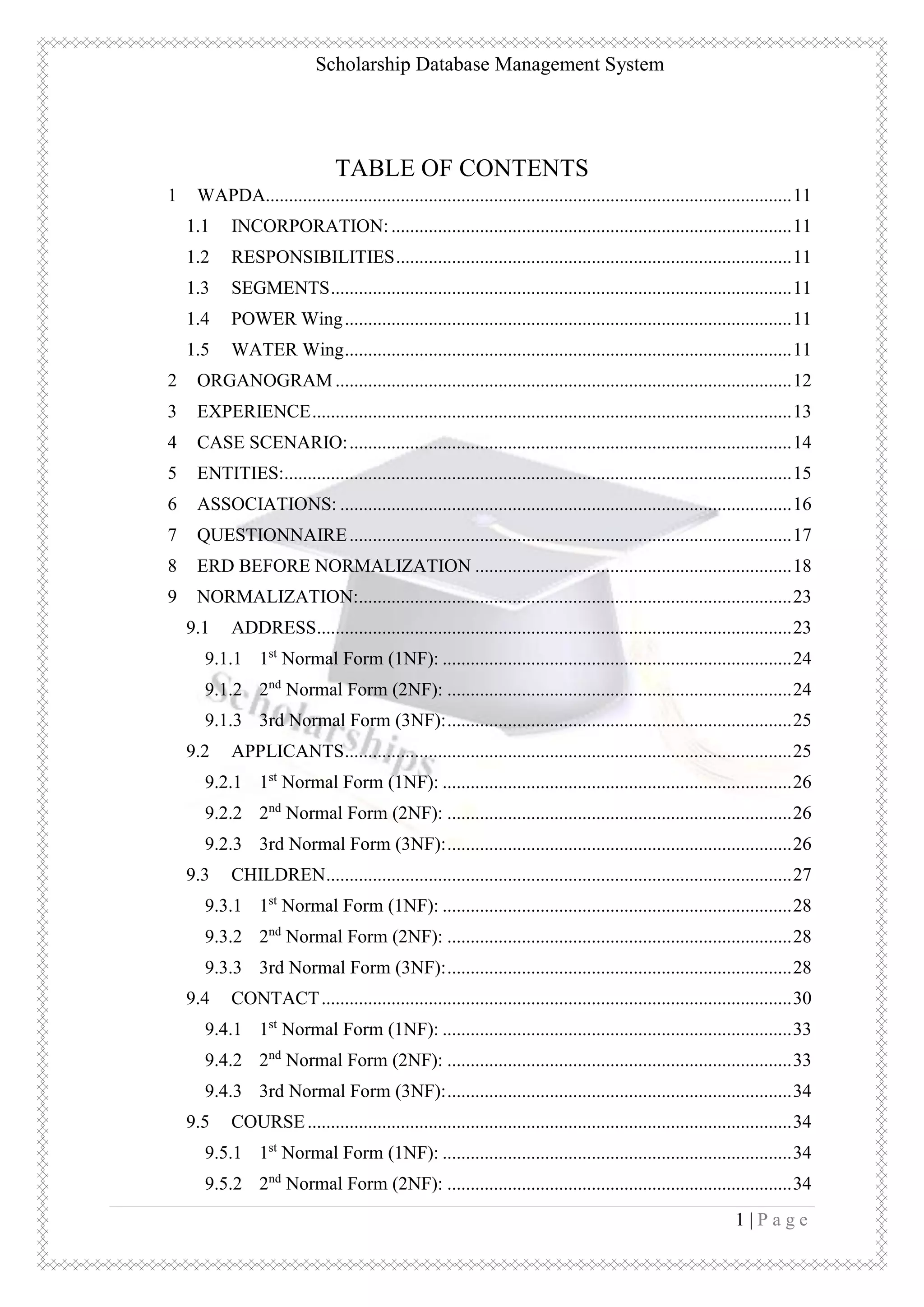 Scholarship Database Management System | PDF
