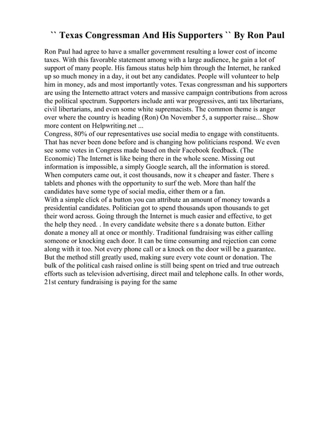 Scholarship Essay Introduction Examples | PDF