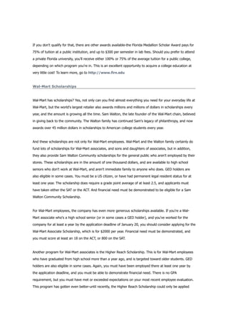 Scholarship Essay One | DOC