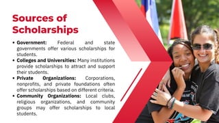 Scholarship Guide 2025–26 - Scholarship Guide 2025–26 | PDF