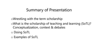 Scholarship of Teaching and Learning WITS 17042023.pptx