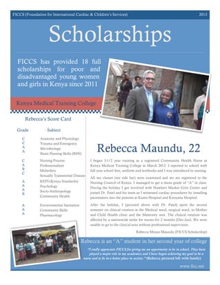 Scholarship Report | PDF