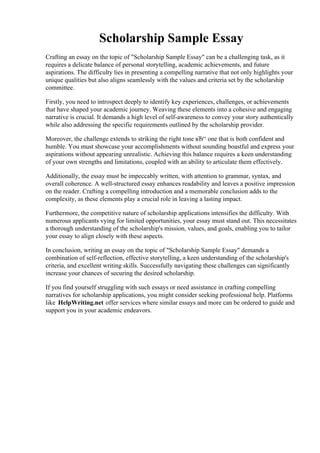 Scholarship Sample Essay.pdf