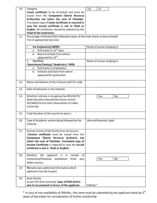 Scholarship sc st | PDF | Student Financial Aid | Financial Assistance