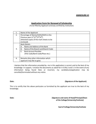 Scholarship sc st | PDF