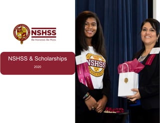 NSHSS (National Society of High School Scholars) - Scholarship Tips | PPT