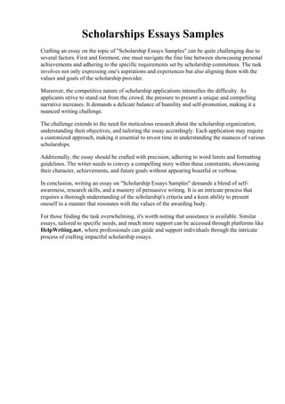 Scholarships Essays Samples.pdf