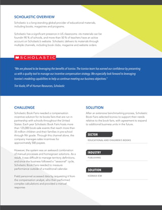 Case Study: Scholastic | PDF