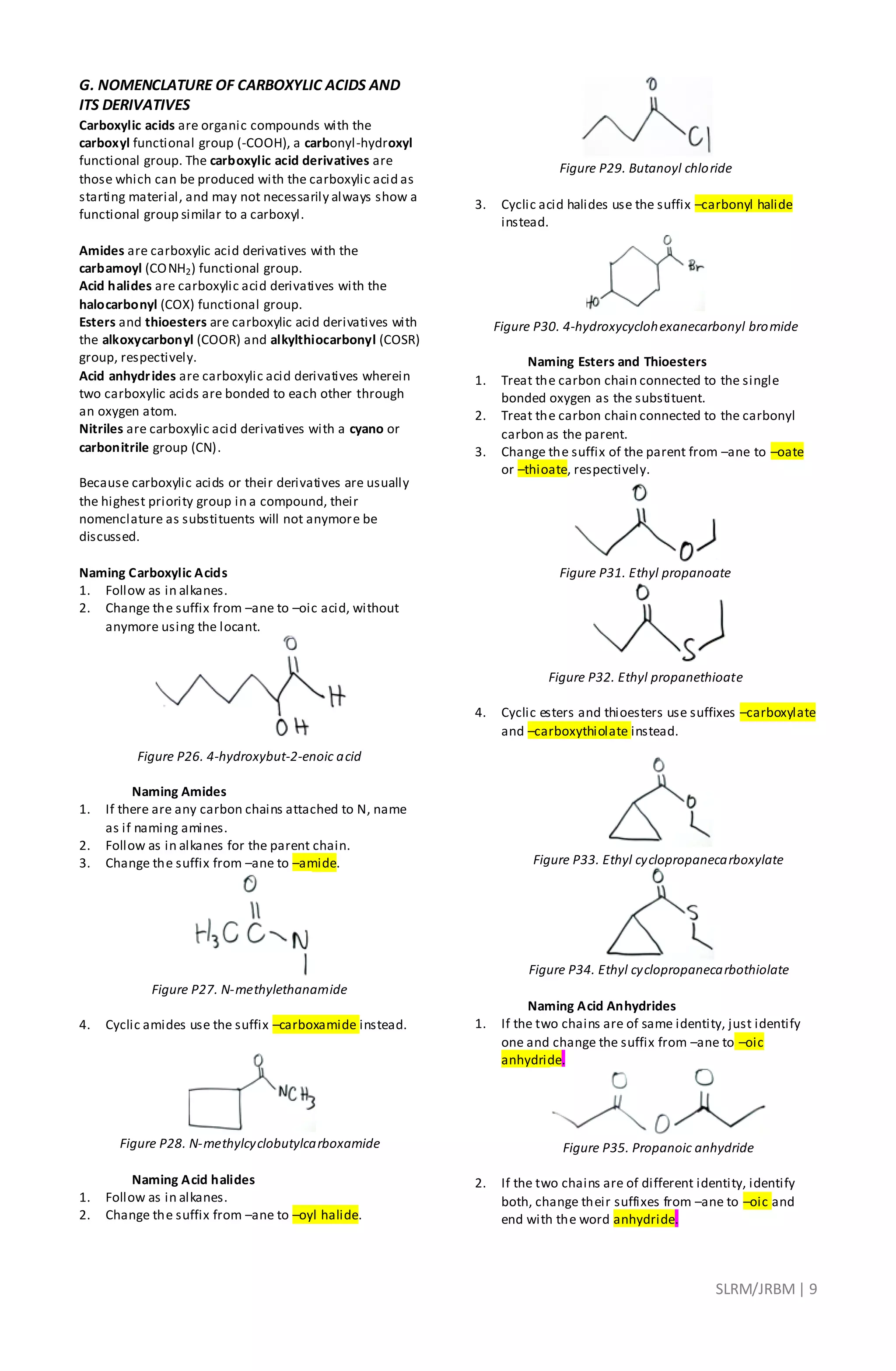 COMPREHENSIVE HANDOUT FOR ORGANIC CHEMISTRY | PDF