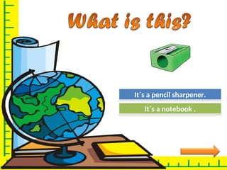 school supplies english learning kids ss | PPT