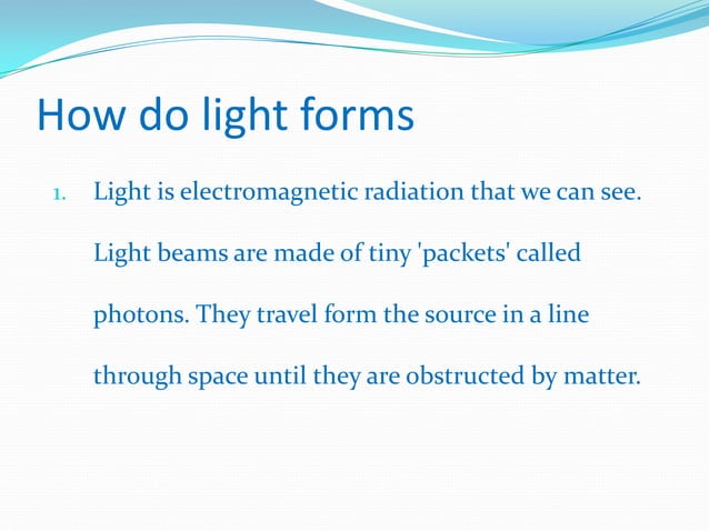 Light & Reflection | PPT