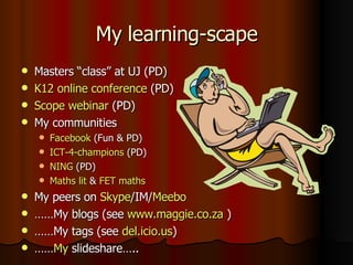 Connecting Web 2.0 with learning | PPT