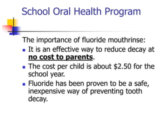 school-dental health program.ppt