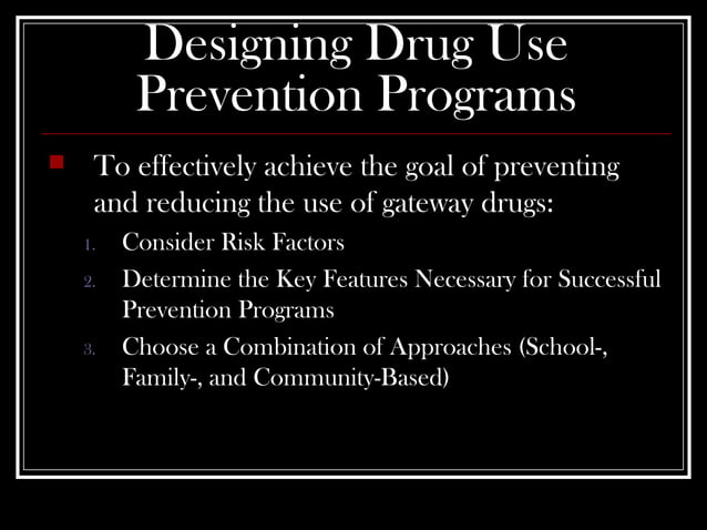 School based drug prevention | PPT | Substance Abuse | Diseases and ...