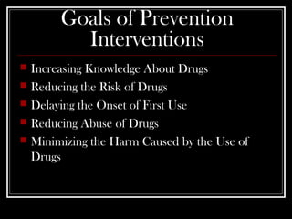 School based drug prevention | PPT
